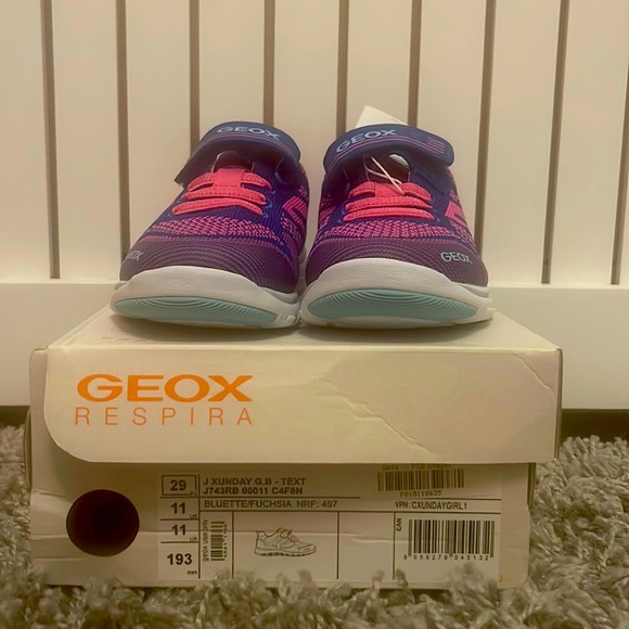 Geox | Shoes | Geox Kids Xunday Girl Sneaker | Poshmark
